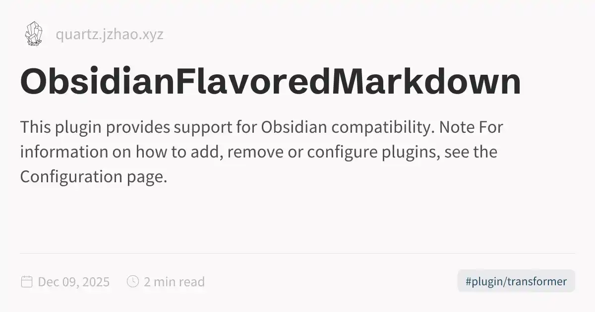 ObsidianFlavoredMarkdown